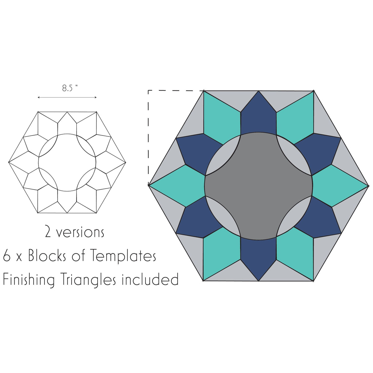Hex-A-Peel – Eppiflex EPP Templates