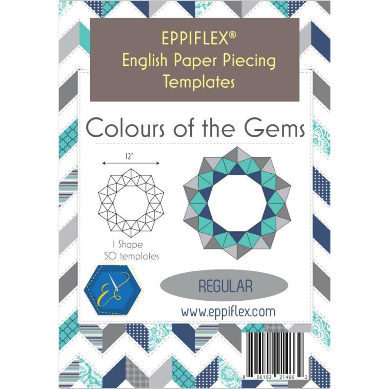 Colours of the Gems + UPSIZED VERSION – Eppiflex EPP Templates